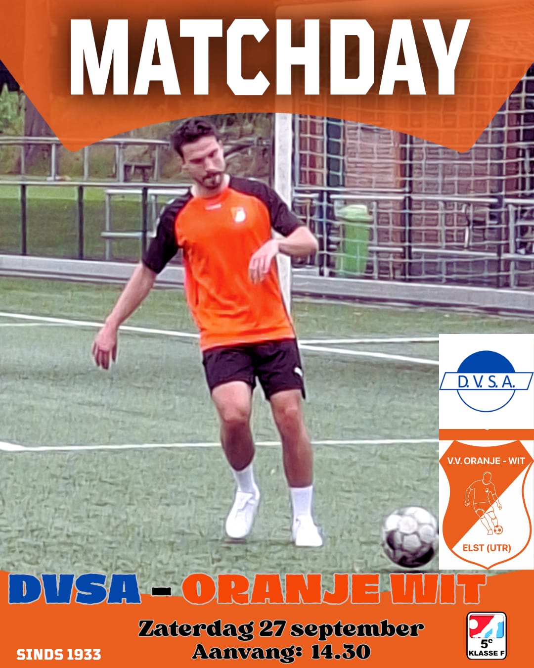 Programma | vv Oranje - Wit