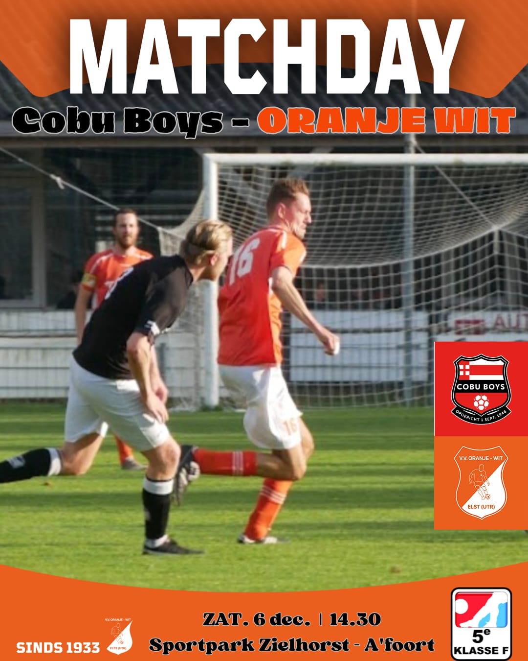 Programma | vv Oranje - Wit